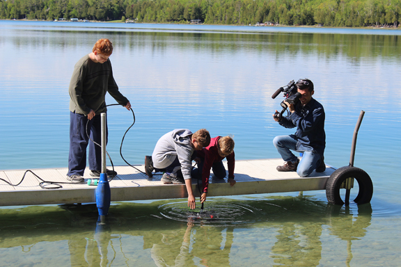 Students demonstrate use of ROV for documentary | News, Sports, Jobs ...